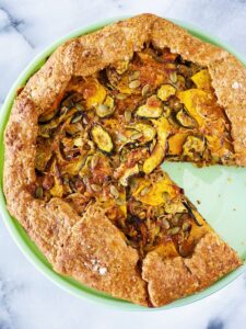 Fall Squash Galette - Carolina Gelen