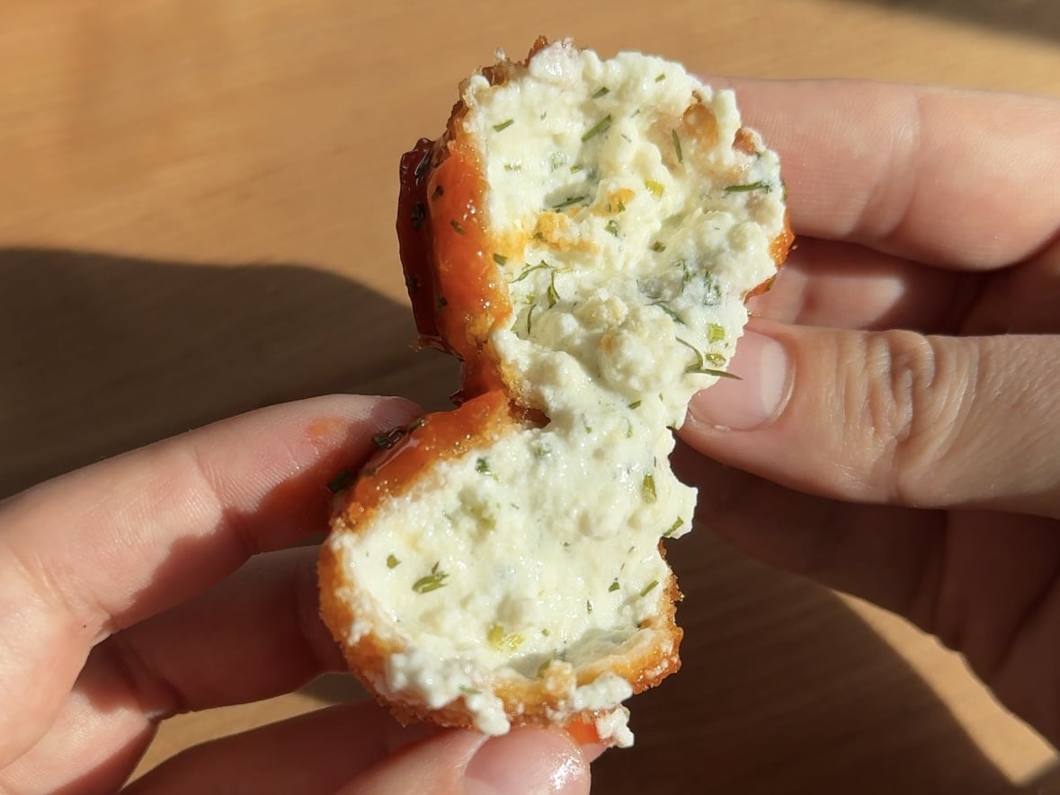 Fried Feta Balls with Hot Honey - Carolina Gelen