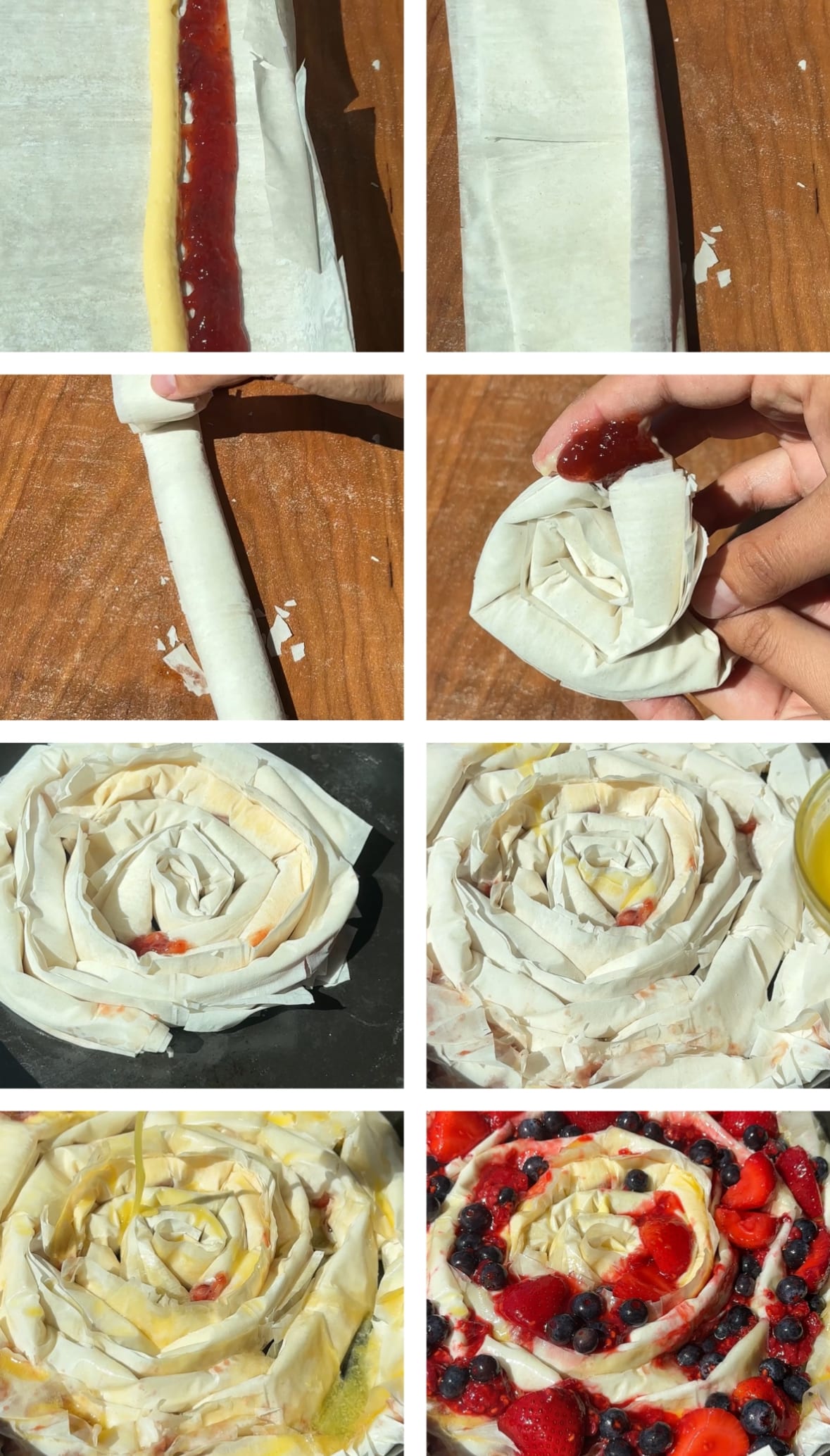 Very Berry Crinkle Cake - Carolina Gelen